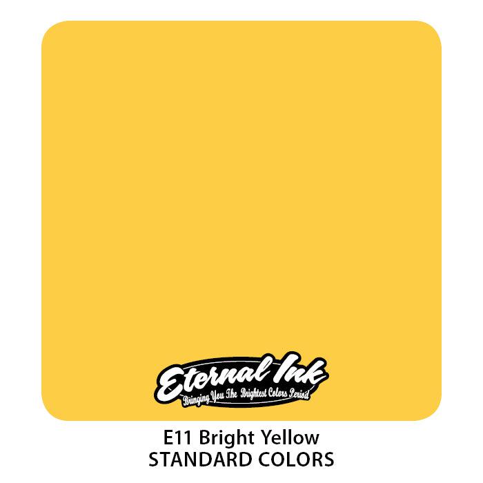 Eternal Ink Bright Yellow - Tattoo Ink – Mithra Tattoo Supplies