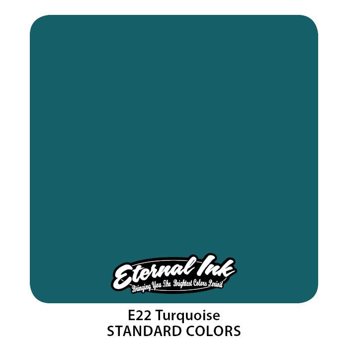 Eternal Ink Turquoise - Tattoo Ink – Mithra Tattoo Supplies