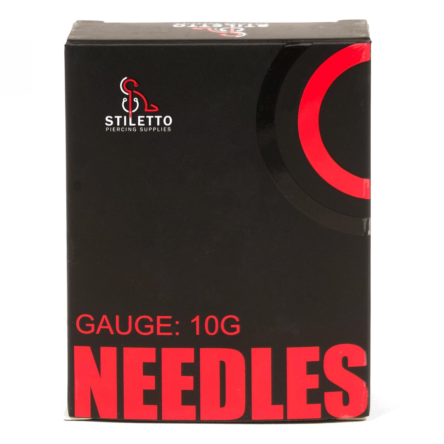 Stiletto Piercing Needles - 10G – Mithra Tattoo Supplies Canada