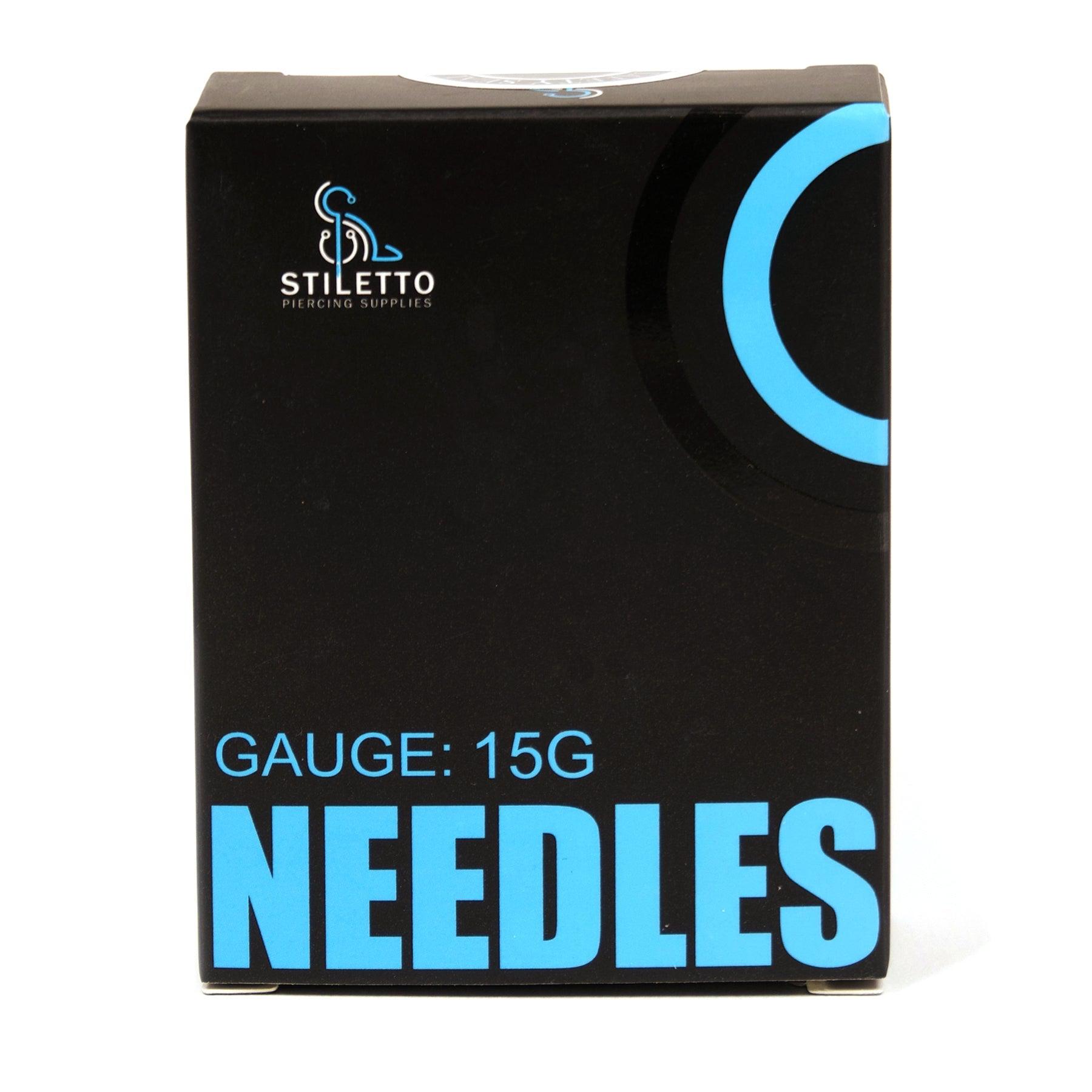Stiletto Piercing Needles - 15G – Mithra Tattoo Supplies
